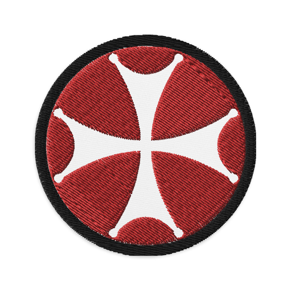 Rabbula Cross Embroidered #patches – Holy Rosary Team